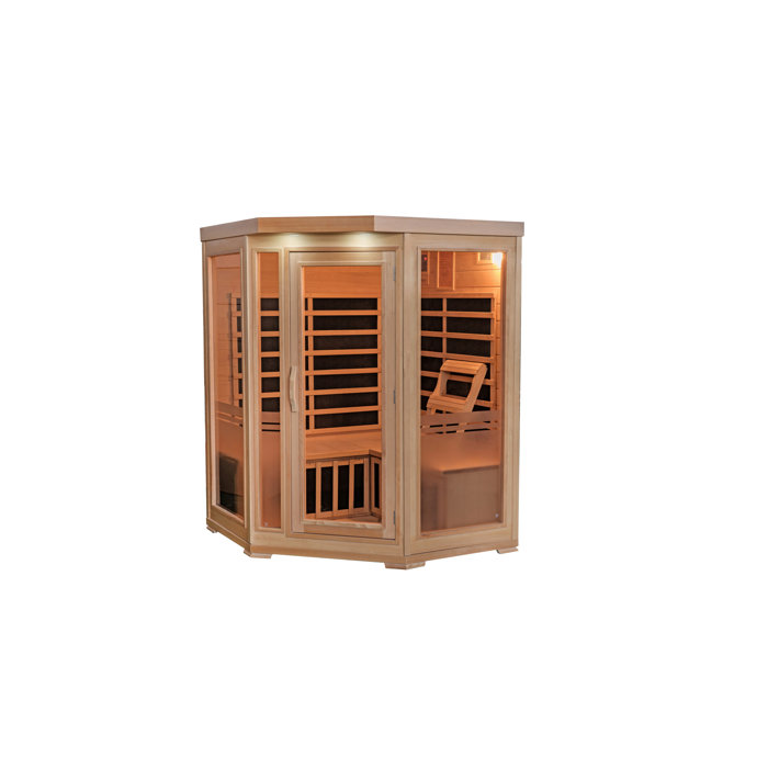 Heatwave Indoor FAR Infrared Sauna in Hemlock | Wayfair