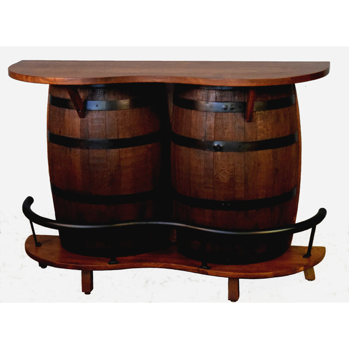 Millwood Pines Rosemond 60'' Home Bar & Reviews | Wayfair