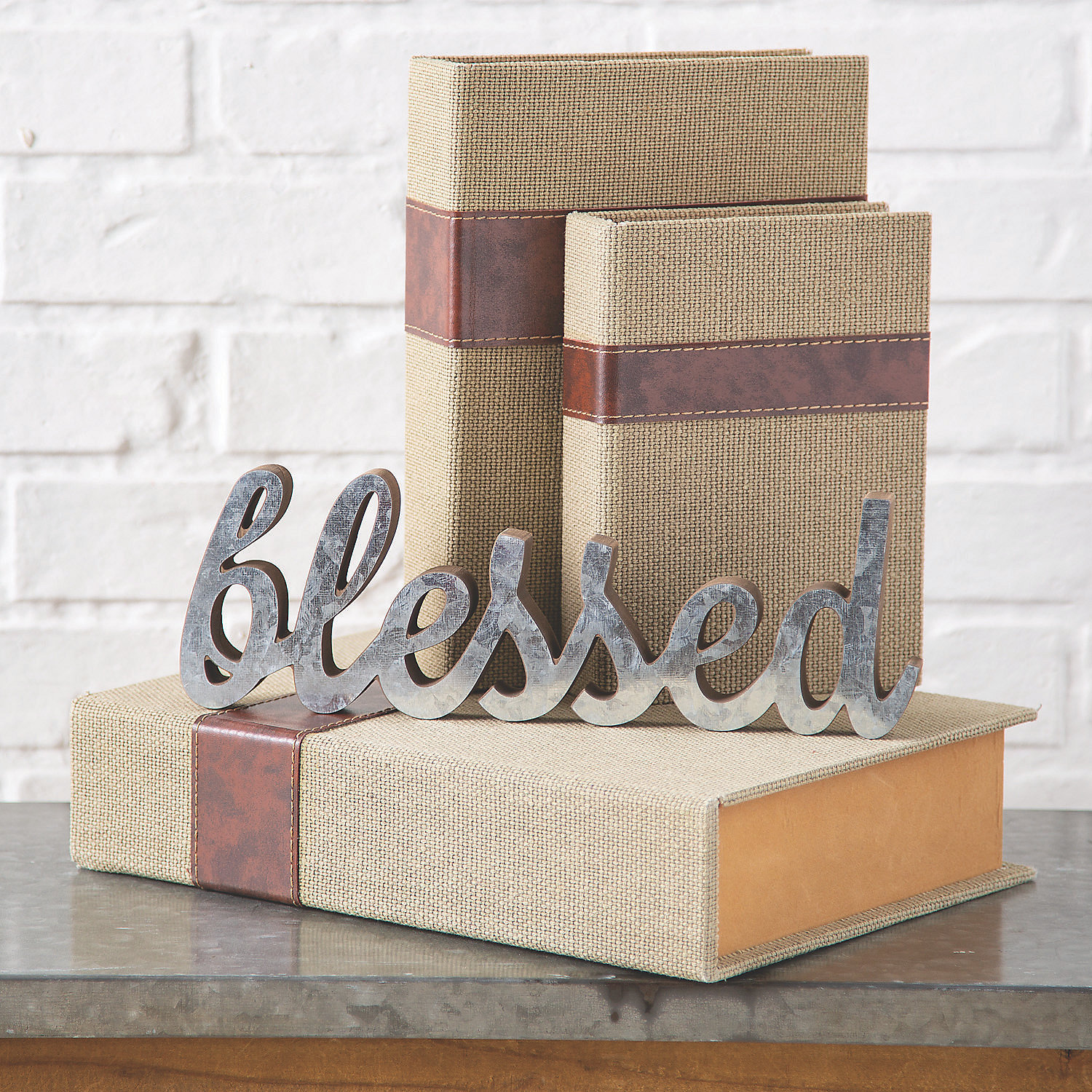 Gracie Oaks Kienan Blessed Letter Block | Wayfair