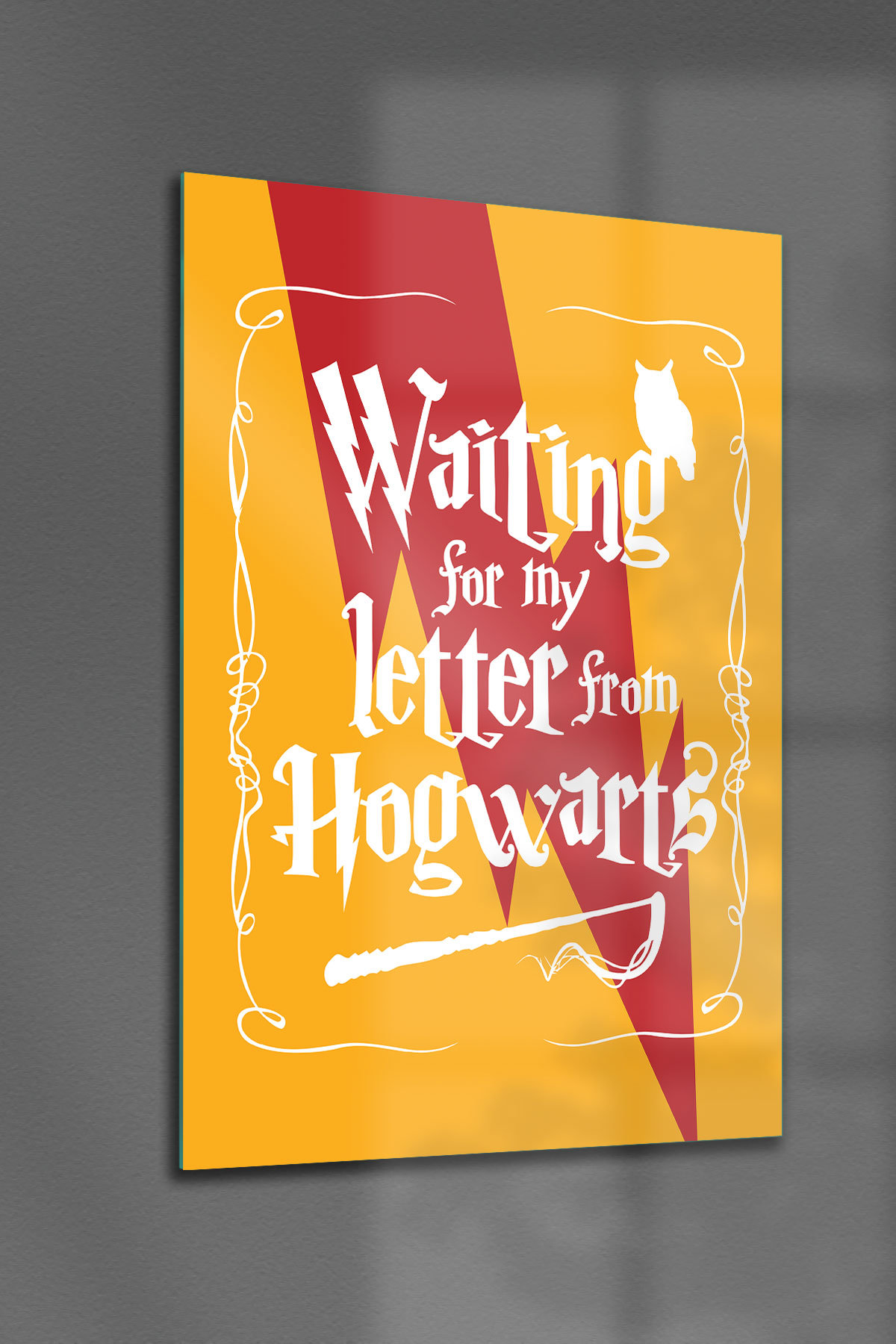 Harry Potter Red Harry Potter - Unframed Photograph on Glass | Wayfair ...