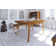 Rosalind Wheeler Ava-Mary Solid Oak Dining Table | Wayfair.co.uk