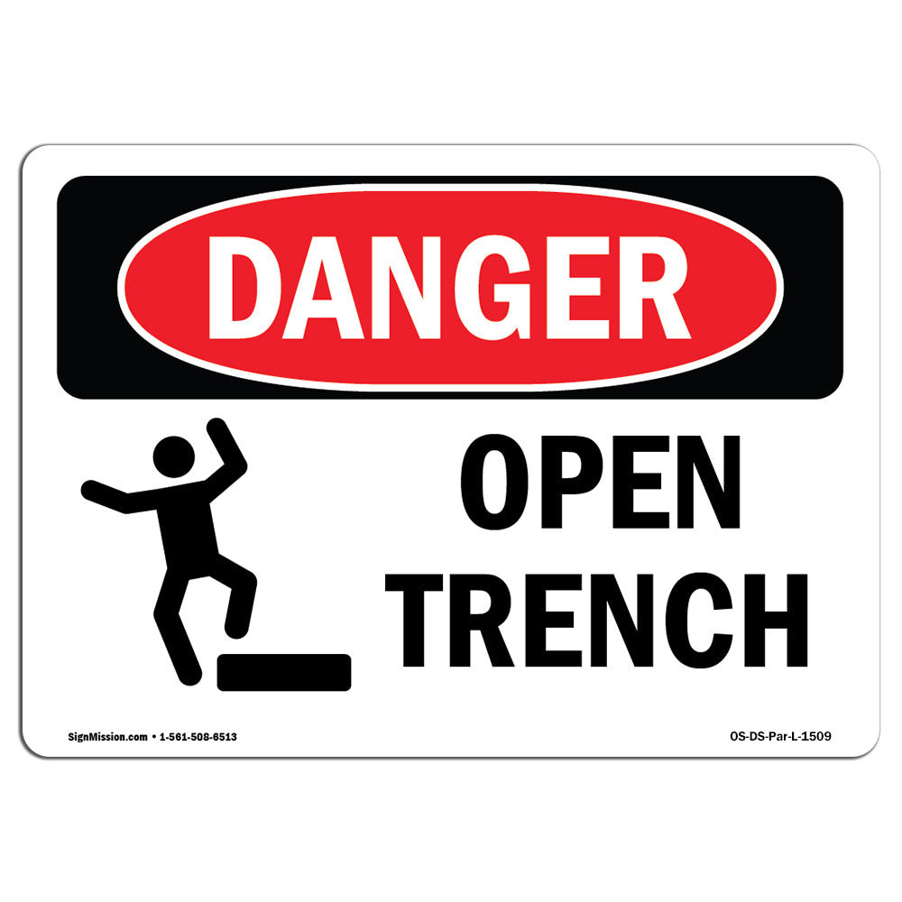 SignMission Open Trench Sign | Wayfair