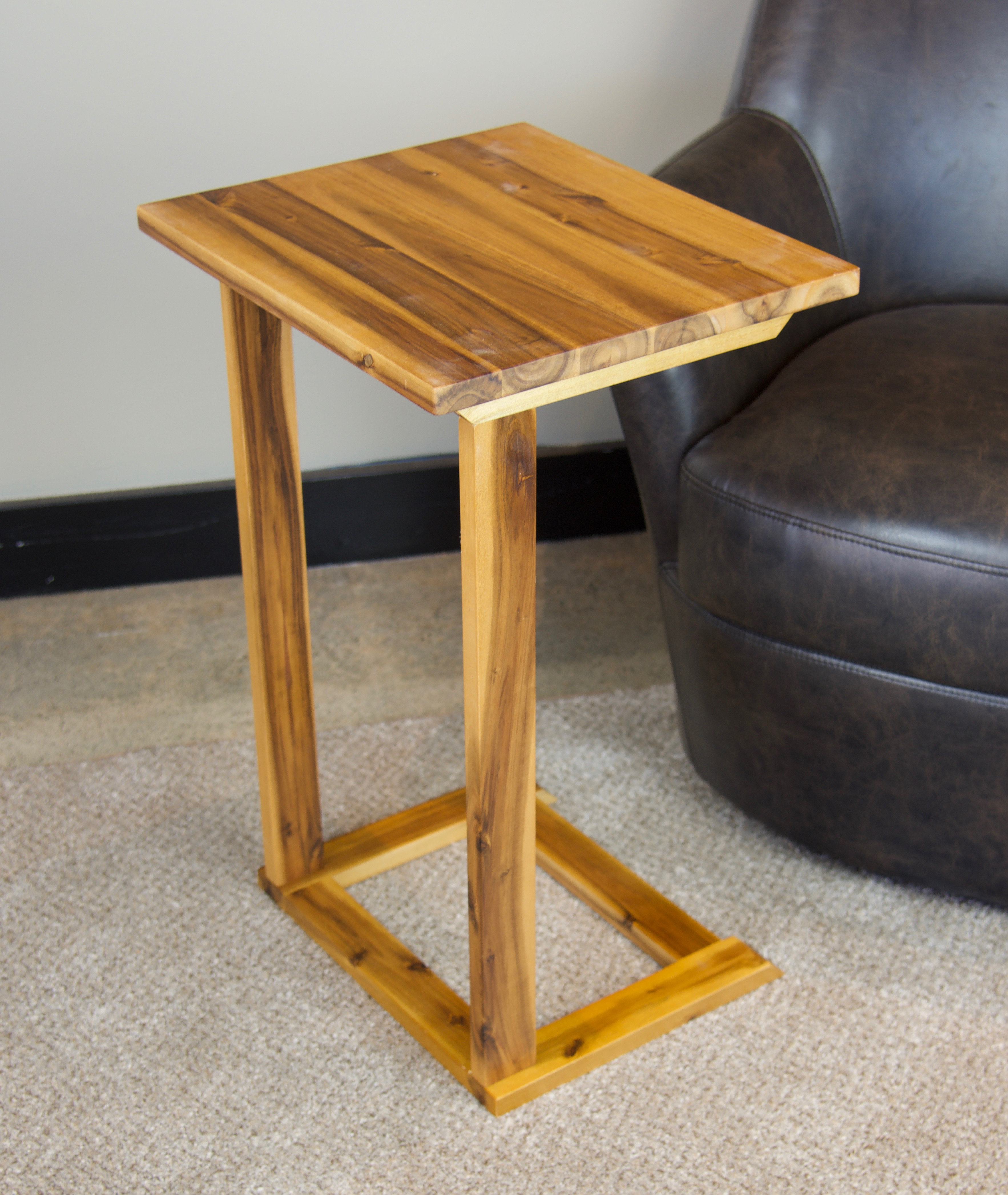 Wade Logan® Anayanci 25.5'' Tall Solid Wood C Table End Table & Reviews ...