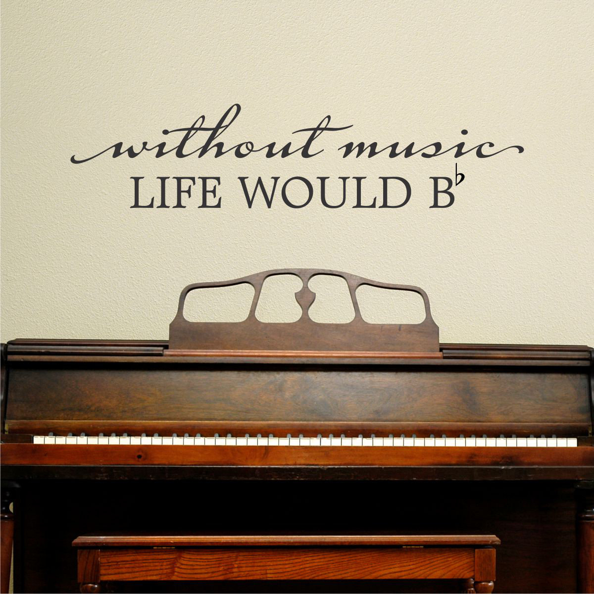 Belvedere Designs LLC Life Would Be Flat Wall Quotes™ Decal & Reviews ...