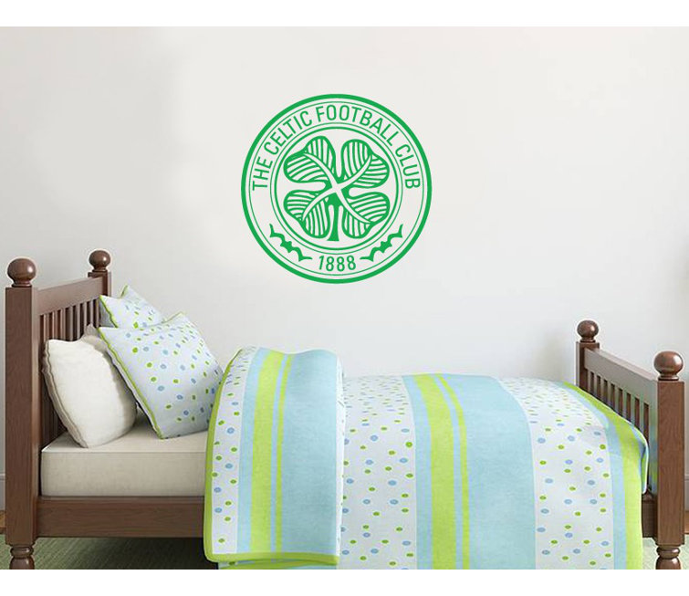 Themed Celtic FC Crest Wall Sticker | Wayfair.co.uk