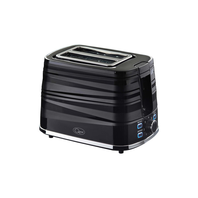 Quest Harmony 2 Slice Toaster - Black | Wayfair.co.uk