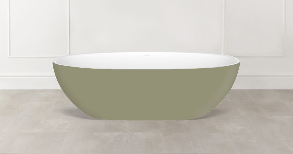 Victoria + Albert Barcelona 71" x 34" Freestanding Soaking Bathtub in ...