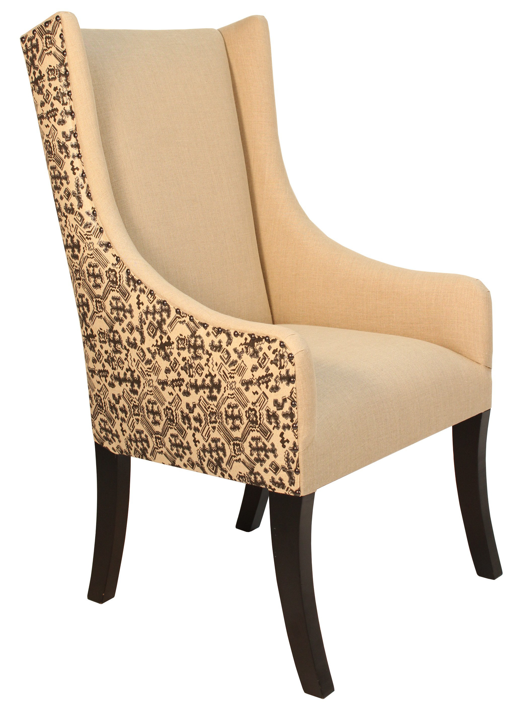 Bungalow Rose Upholstered Wingback Chair | Wayfair