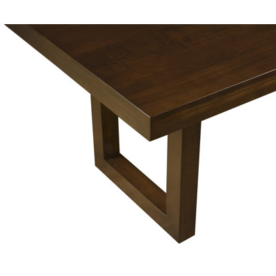 Brayden Studio® Maple Solid Wood Dining Table | Wayfair