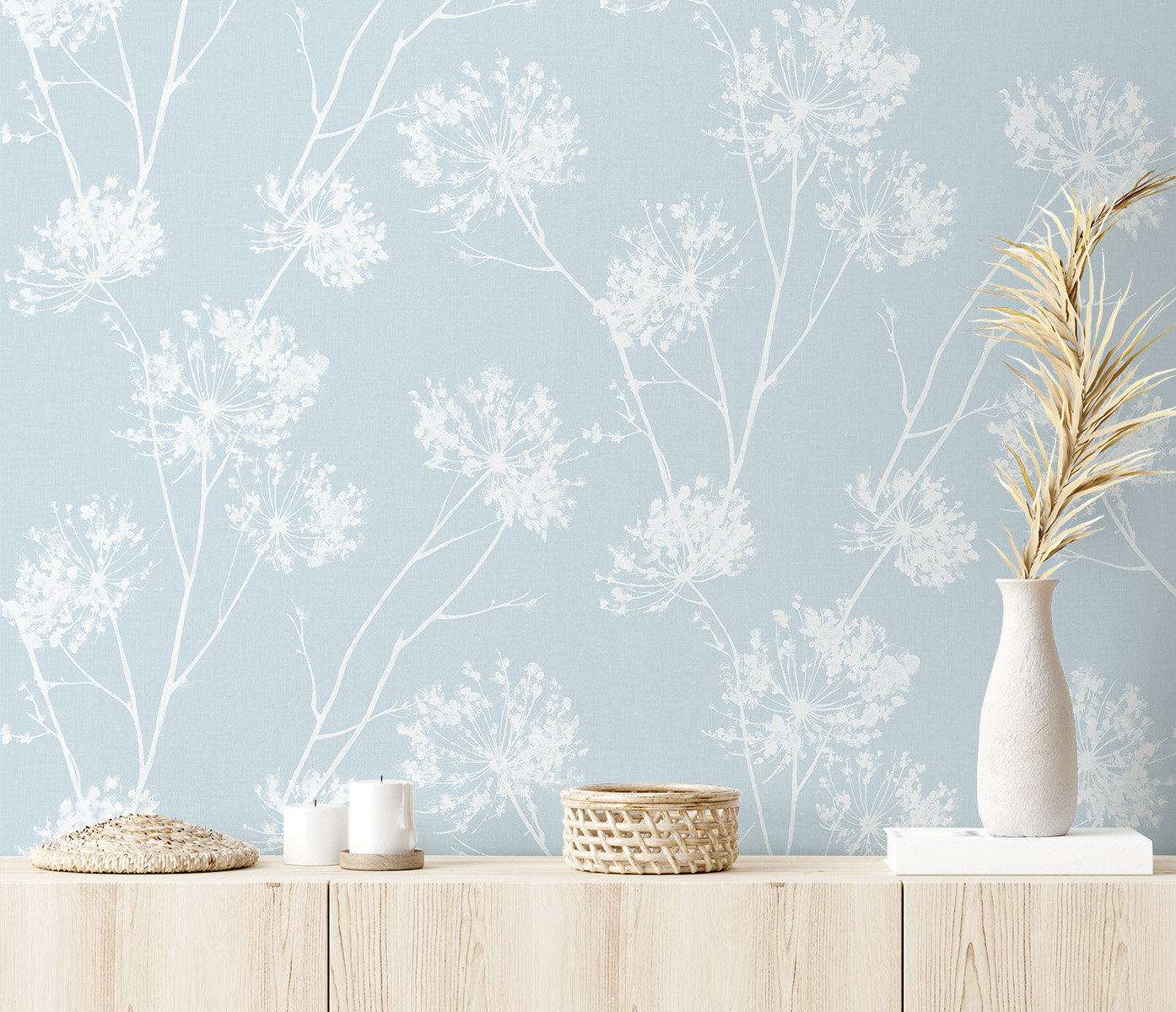 Lark Manor Akaden Peel & Stick Floral Wallpaper | Wayfair