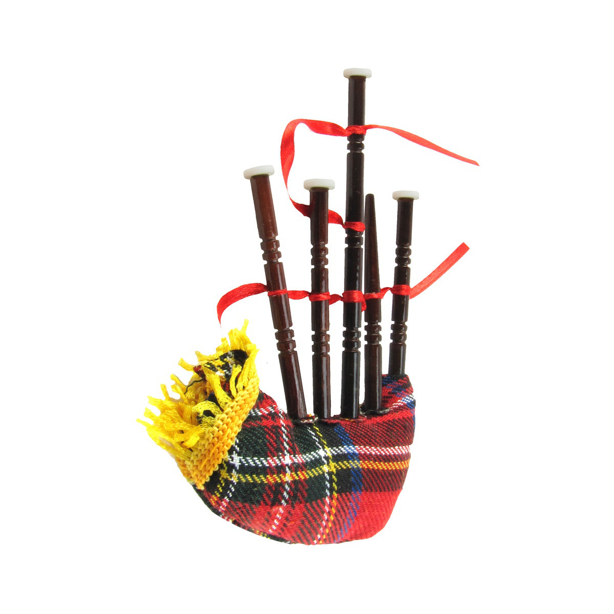 The Holiday Aisle® Miniature Bag Pipe Musical Instrument Realistic ...