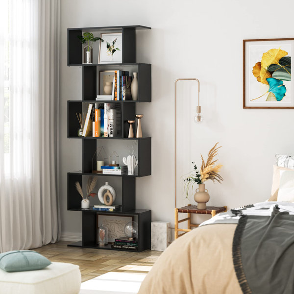 Diagonal-bookcase | Wayfair
