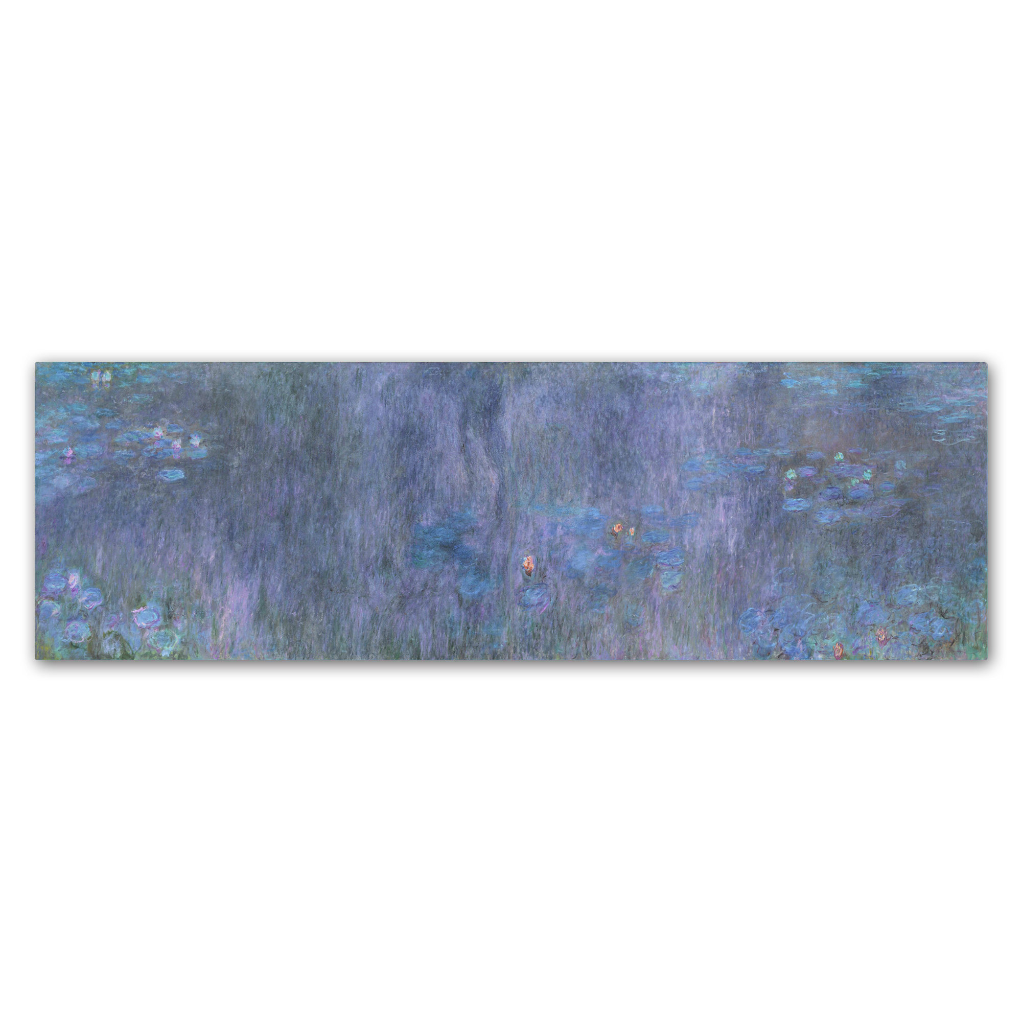 Vault W Artwork The Water Lillies Tree Reflections by Claude Monet ...