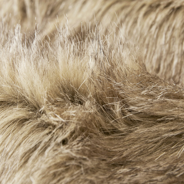 Coma Inducer Rare Quokka Faux Fur Oversized Comforter Set | Wayfair