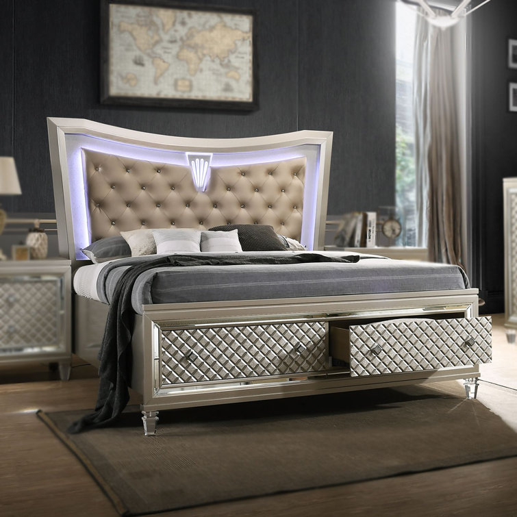 Mercer41 Hollar Upholstered Storage Bed | Wayfair