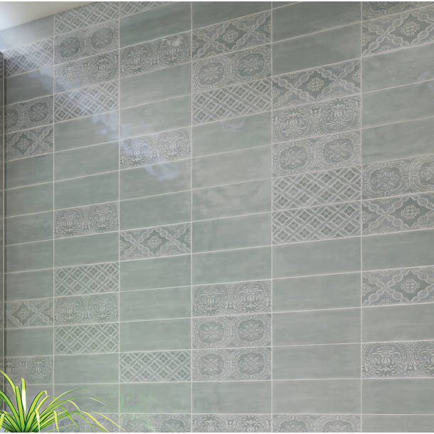 Roca Tiles Maiolica Chantilly Venetian 4x10 Deco & Reviews | Wayfair