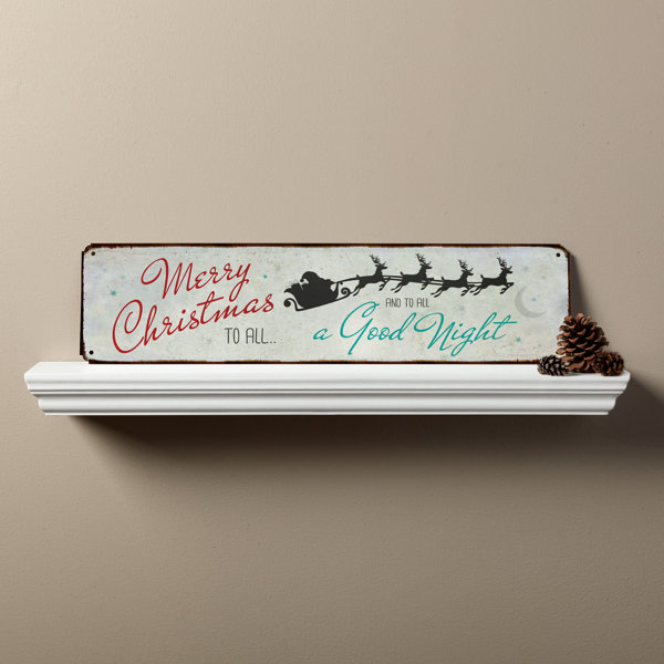 Horizontal-christmas-sign | Wayfair