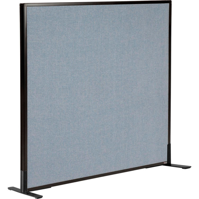 Interion Freestanding Gray Office Partition Panel | Wayfair