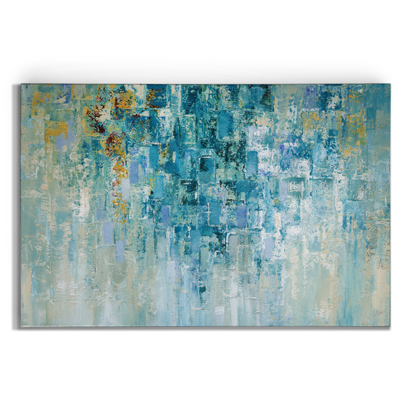 Wade Logan® I Love The Rain On Canvas Graphic Art & Reviews | Wayfair