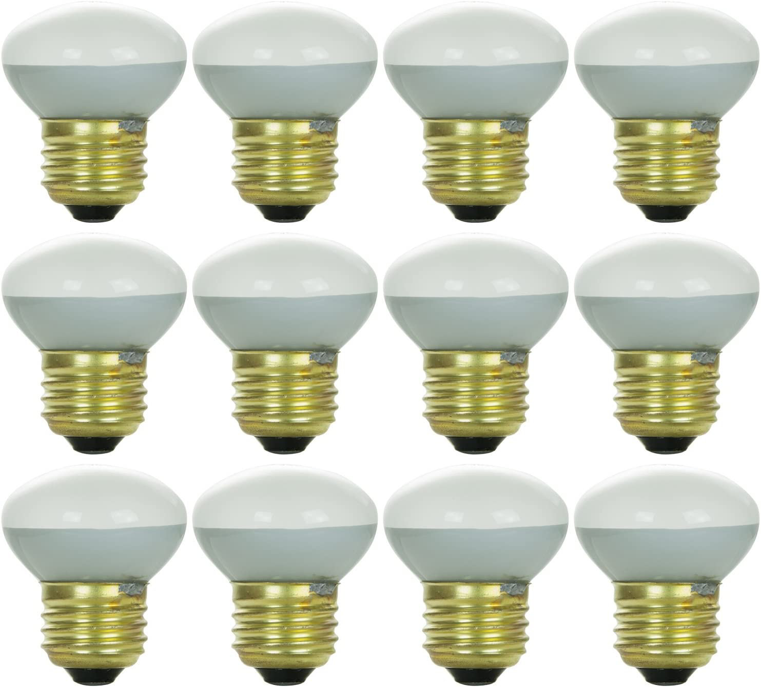 Sunlite 25 Watt R14 E26/Medium (Standard) Dimmable 2600K Incandescent ...