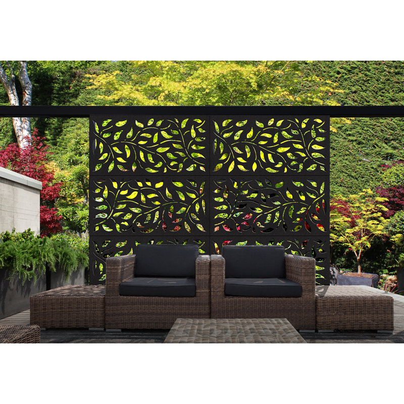 DESIGN-VU Vines Decorative Privacy Panel | Wayfair
