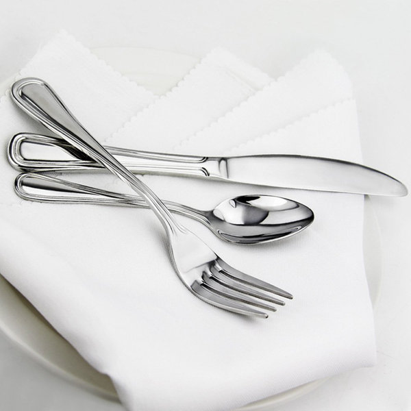 New Star Food Service Slimline Stainless Steel Flatware Set - Service ...