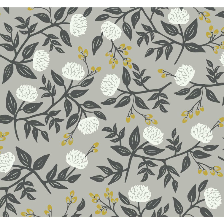Rifle Paper Co. Peonies 27' x 27" Wallpaper & Reviews | Wayfair