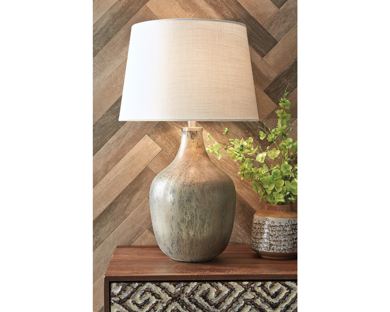 Union Rustic Monico Glass Table Lamp & Reviews | Wayfair