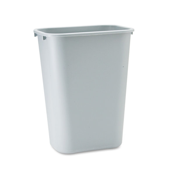 Rubbermaid Commercial Products Deskside Plastic Rectangular Wastebasket ...