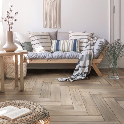 Merola Tile Mt Royale 6" x 36" Porcelain Wood Look Floor and Wall Tile ...