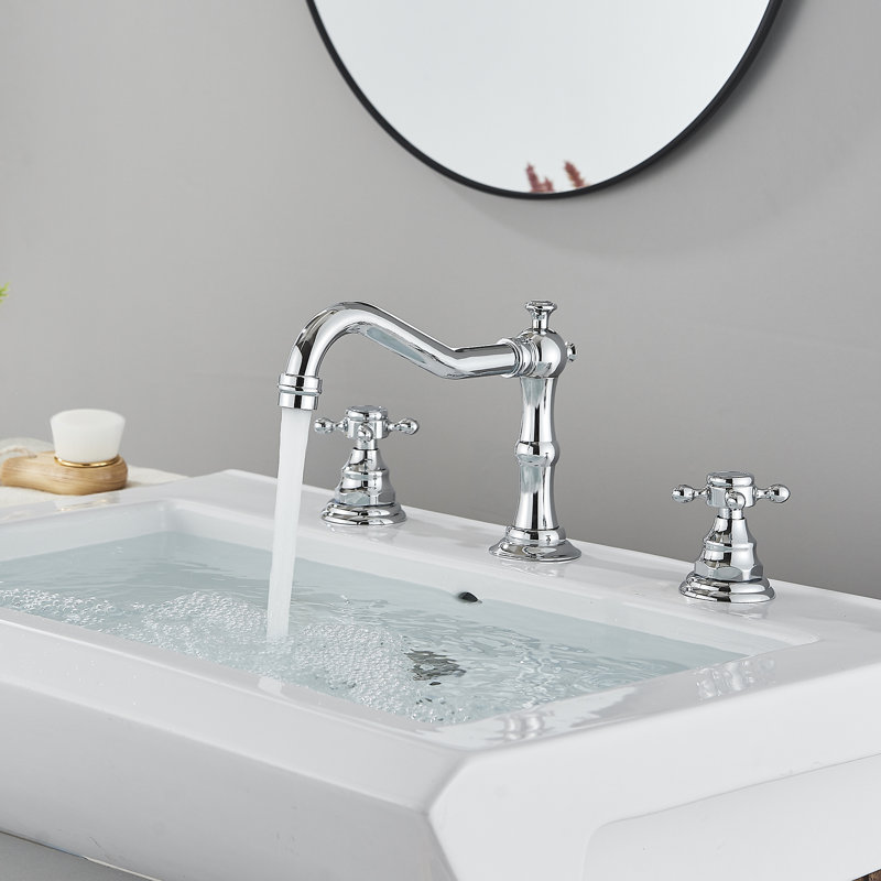 AlenArtWater Widespread Faucet Bathroom Faucet | Wayfair