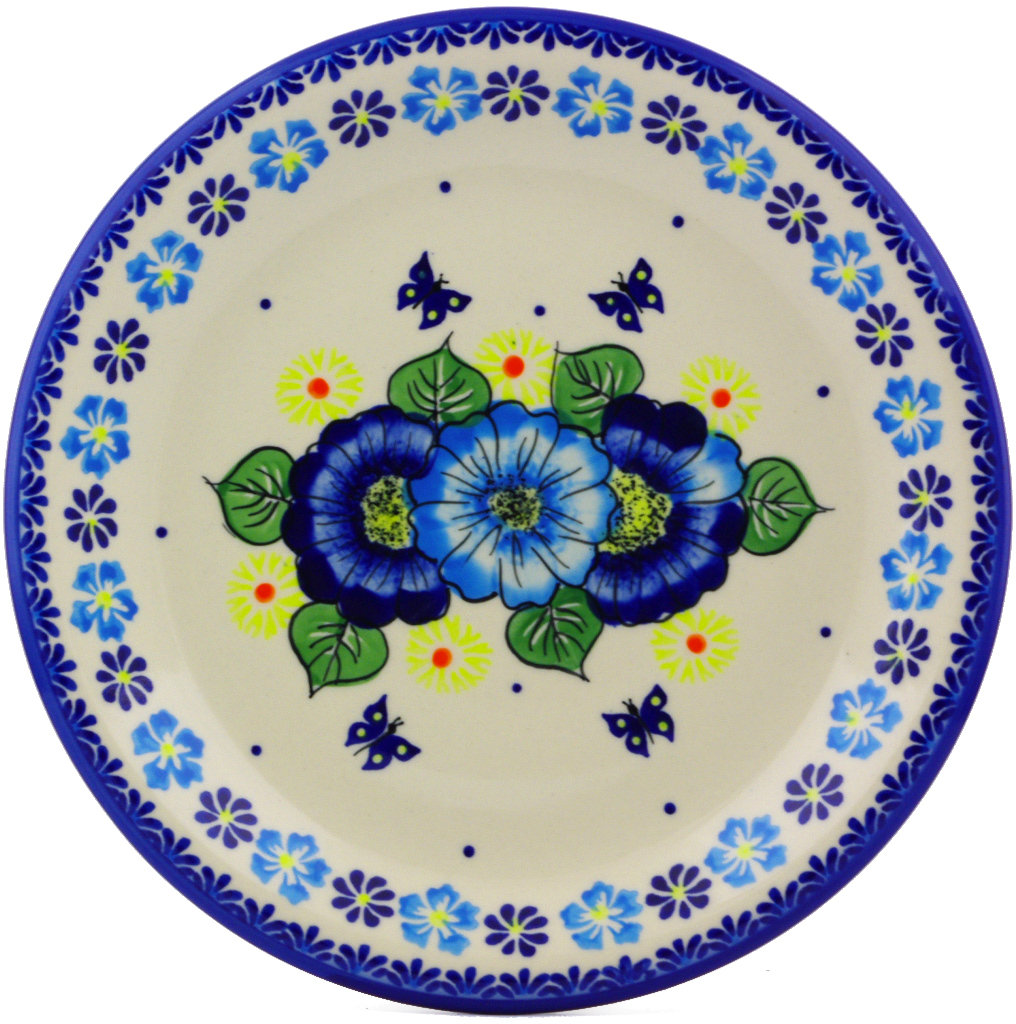Polmedia Polish Pottery 10" Dinner Plate | Wayfair