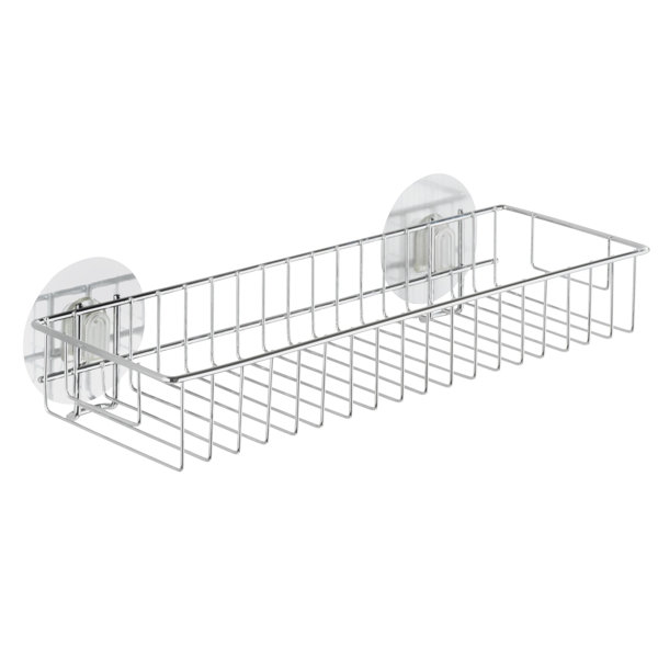 Wenko Tobiah Adhesive Mount Stainless Steel Shower Caddy | Wayfair.co.uk
