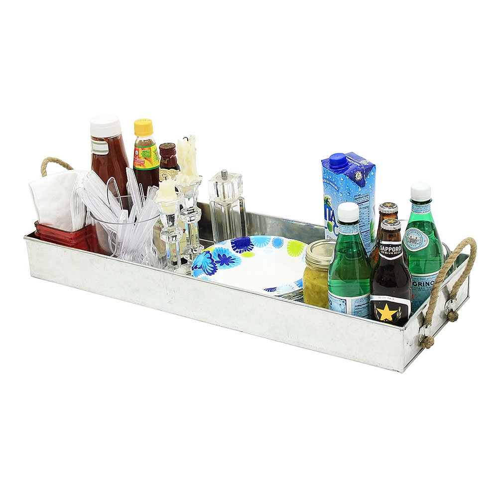 Breakwater Bay Berrian Metal Tray | Wayfair