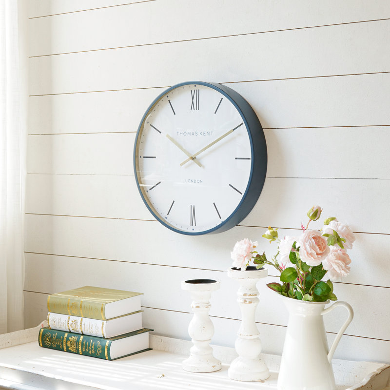 Mike & Melissa Metal Wall Clock | Wayfair