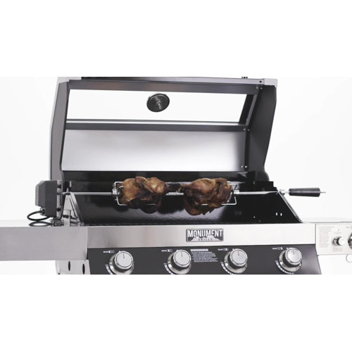 Monument Grills 4-Burner Rotisserie & Reviews | Wayfair