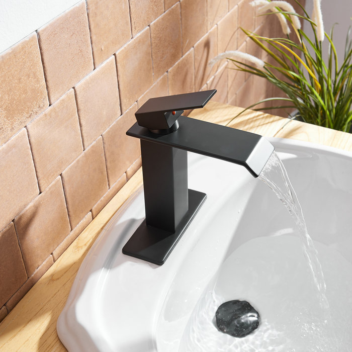 Symple Stuff Almeta Single Hole Bathroom Faucet & Reviews | Wayfair