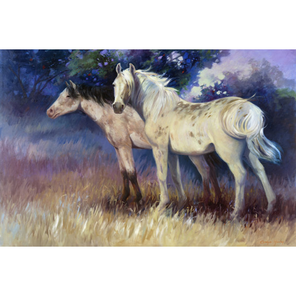 Red Barrel Studio® Still Free On Canvas by Carolyne Hawley Painting ...