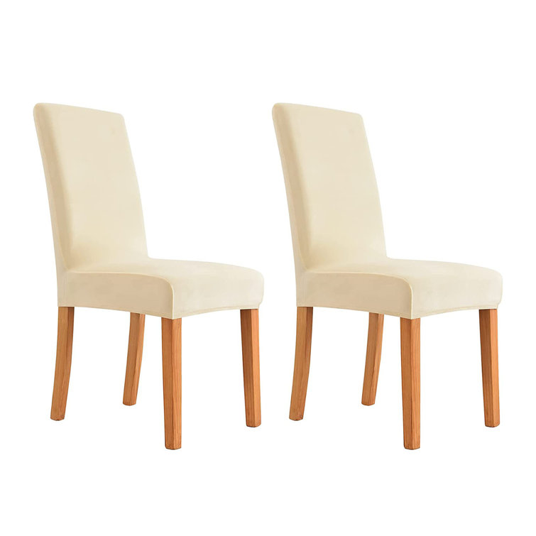 Mercer41 Box Cushion Dining Chair Slipcover | Wayfair