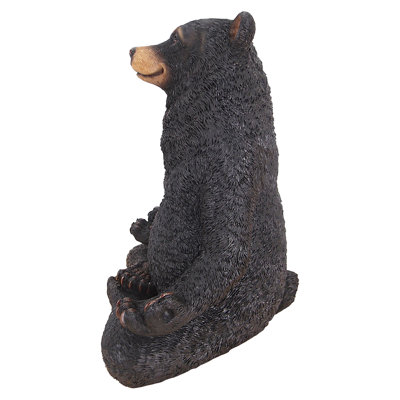 Design Toscano Being One with the Honey Zen Bear Statue & Reviews | Wayfair