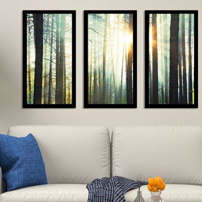 PicturePerfectInternational 3 Piece Picture Frame Photograph & Reviews ...