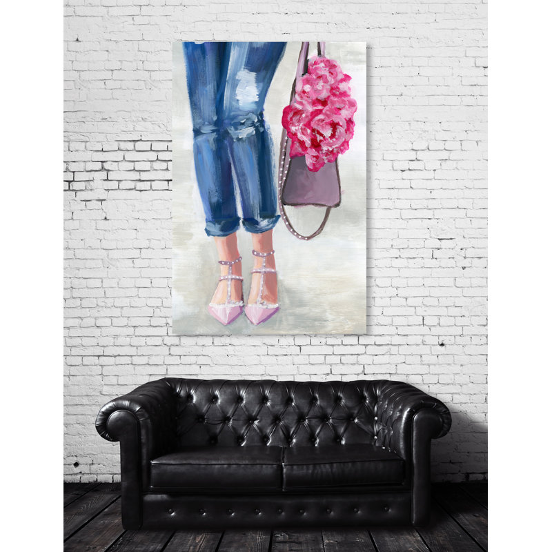 House of Hampton® Out And About Blush Print & Reviews | Wayfair