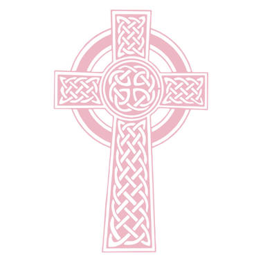 The Decal Guru Celtic Cross Wall Decal | Wayfair