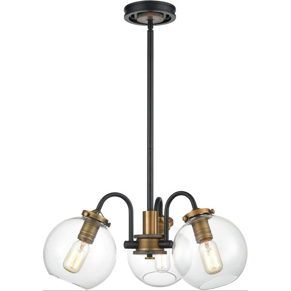 Corrigan Studio® Medieval Foyer Dining Room Industrial Edison Semi ...