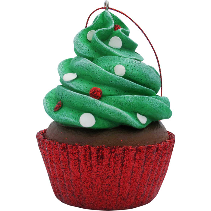 The Holiday Aisle® Confetti Cupcake Christmas Ornament & Reviews | Wayfair
