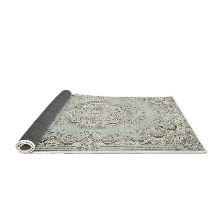 Bloomsbury Market Derk Sky Blue/Light Gray Rug | Wayfair