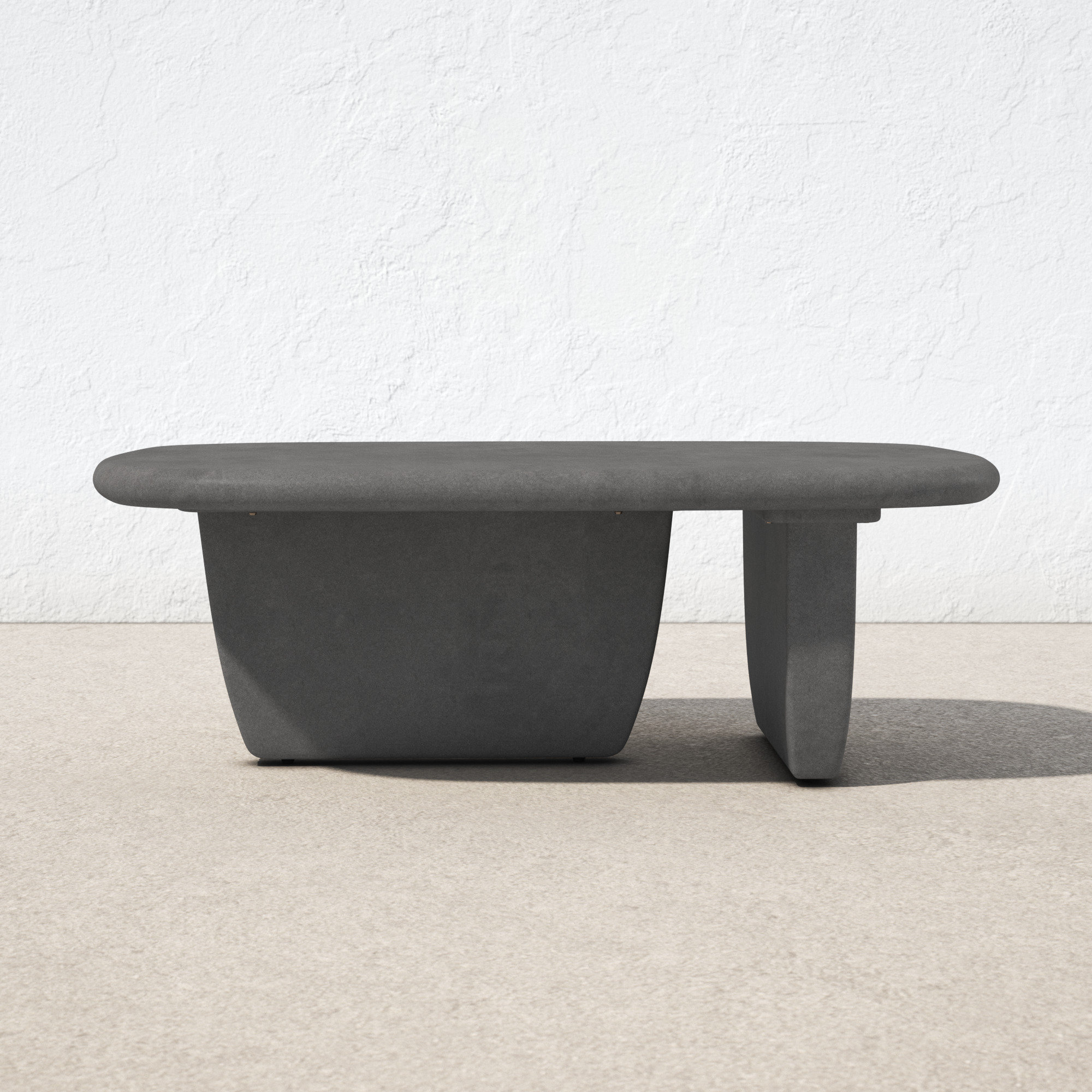 AllModern Barkett Concrete Coffee Table | Wayfair