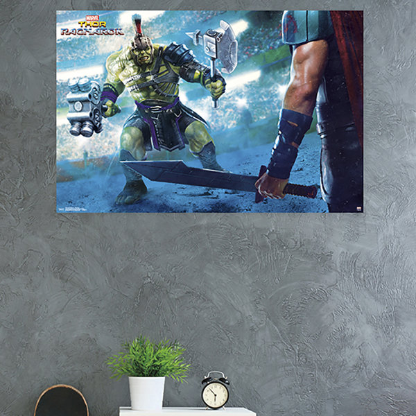Trends International Thor: Ragnarok - Arena Hulk Paper Print | Wayfair