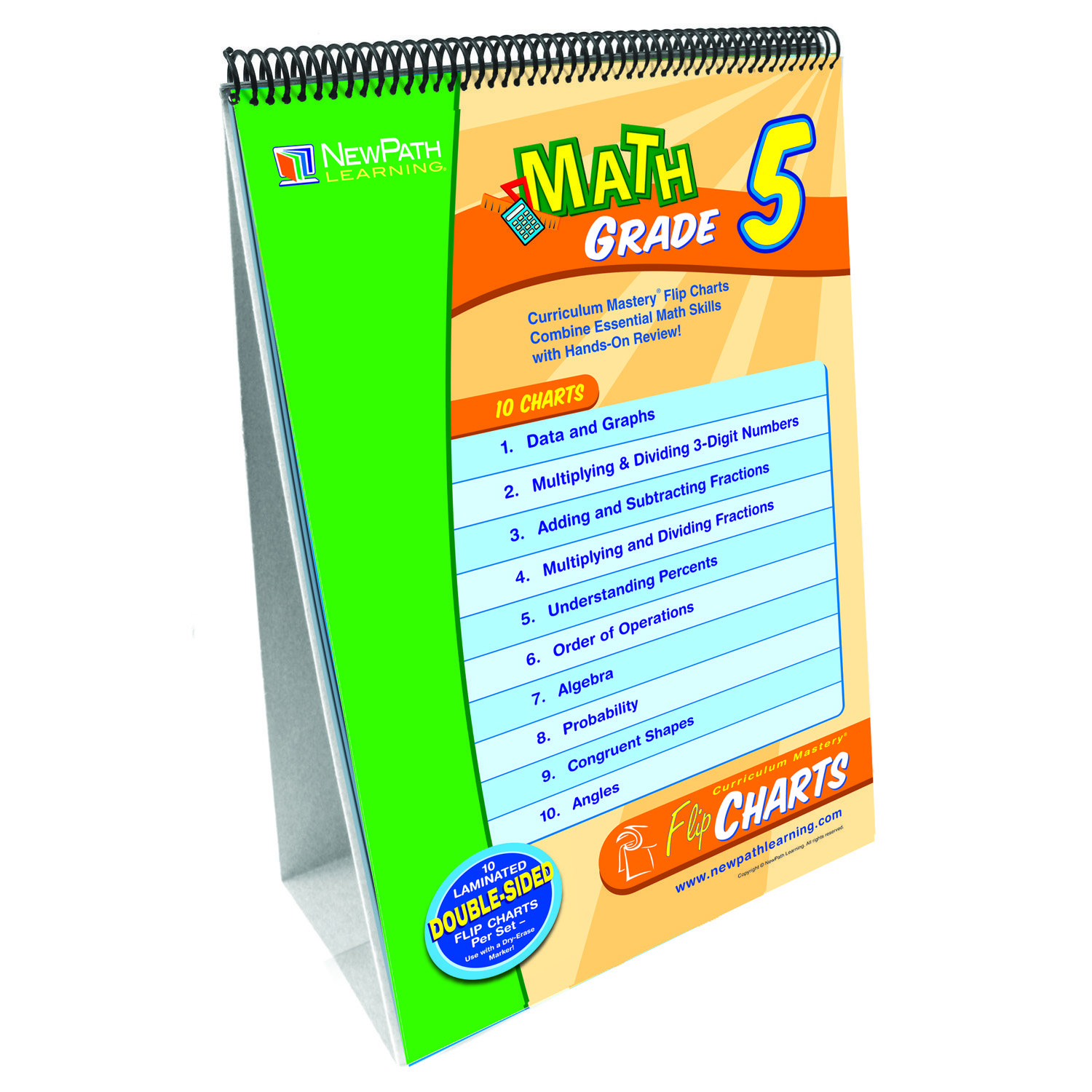 New Path Learning Math Flip Grade 5 Chart | Wayfair
