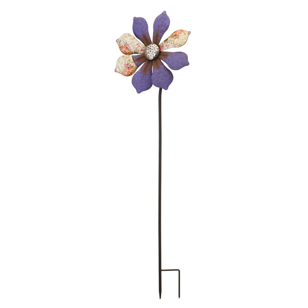 Regal Art & Gift Rustic Flower Wind Spinner | Wayfair